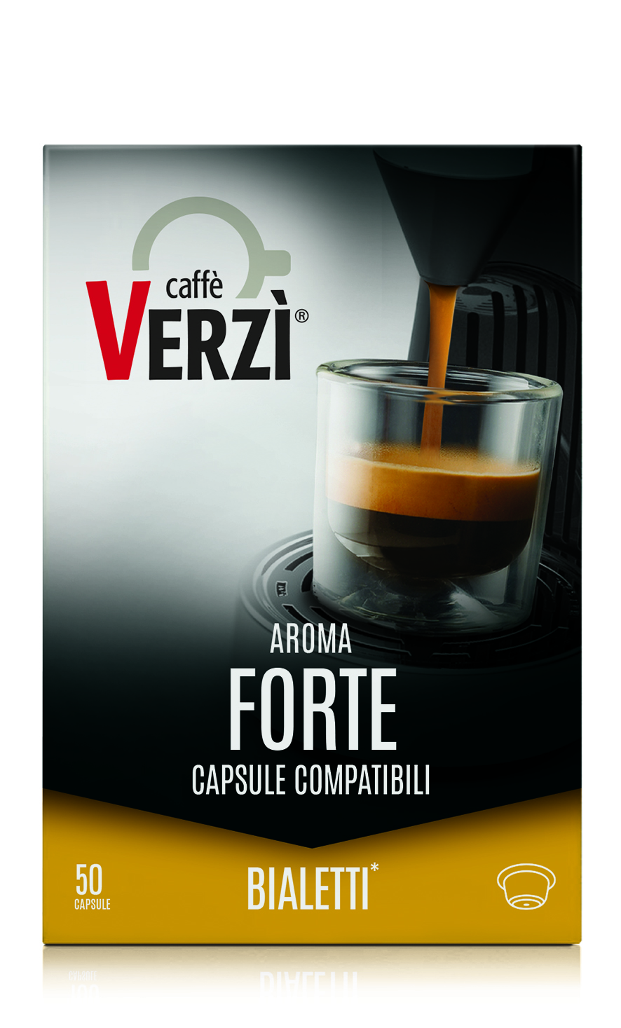 Capsule Compatibili Bialetti - Aroma Forte - Verzì Caffè